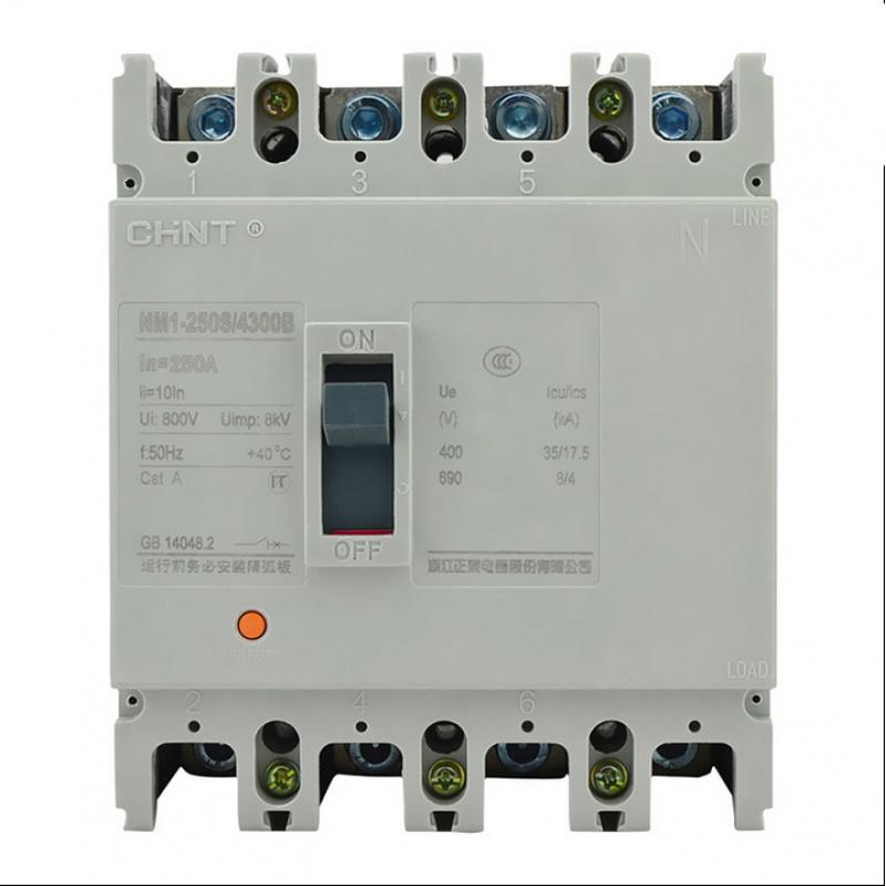 空气开关古达NM1-250S/4300塑壳断路器160A/200A/225A/250A100A 4p 200A参数配置_规格_性能_功能-苏宁易购