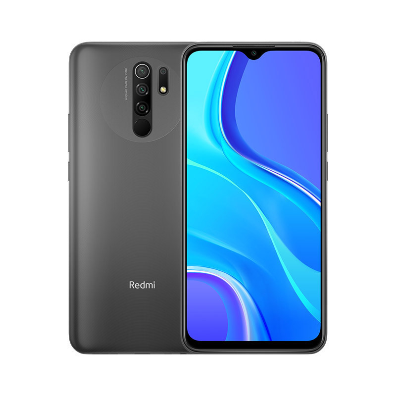 小米 (MI)Redmi 9 碳素黑 4GB内存 128GB存储 HelioG80游戏芯 5020mAh大电量 1080P全高清 全场景AI四 ...