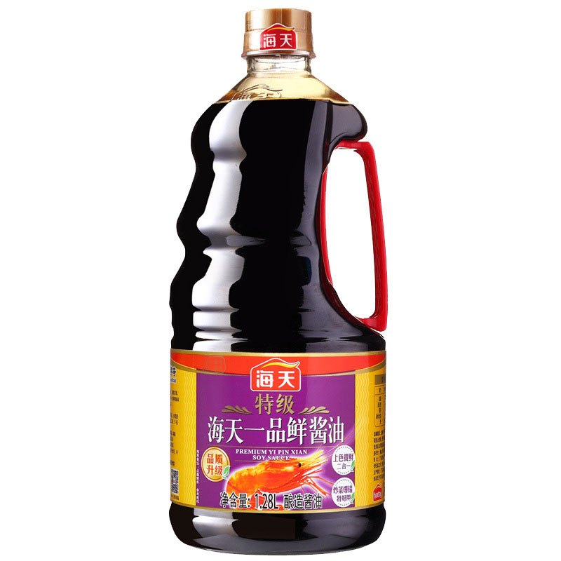 海天酱油 海天特级一品鲜1.28L小炒酱香提鲜酿造酱油【价格 图片 品牌 报价】-苏宁易购鑫光专营店