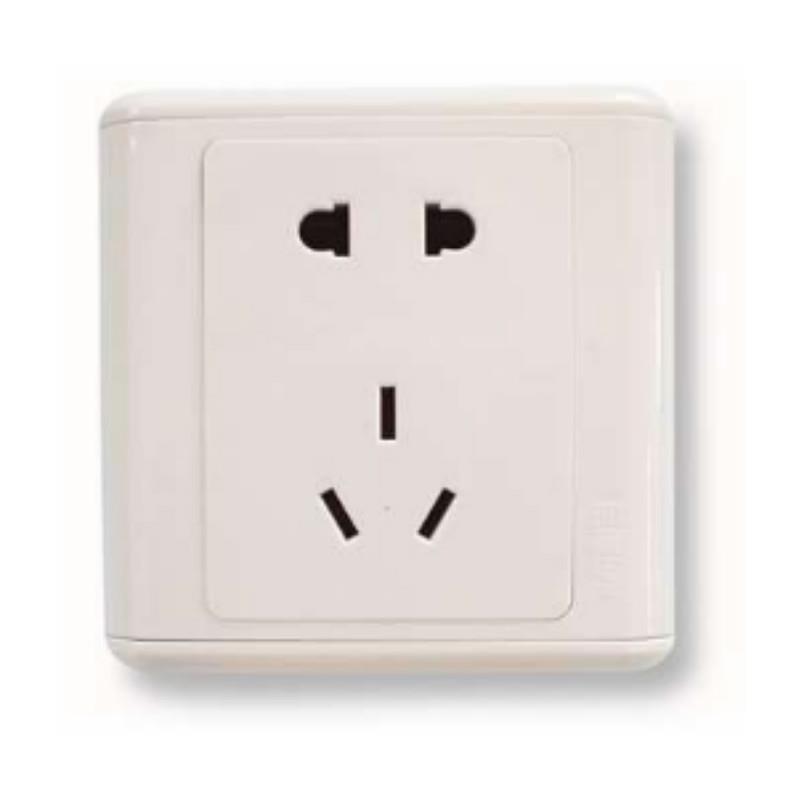 鸿雁 HONYAR RA86Z223-10 10A/250V五孔插座参数配置_规格_性能_功能-苏宁易购