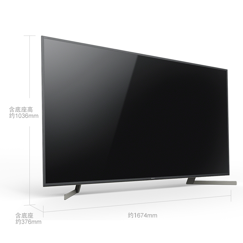 索尼(SONY)KD-75X9500G 75吋 4K超高清 HDR智能电视 人工智能语音 安卓8.0 蓝牙/WiFi报价_参数_图片_视频 ...