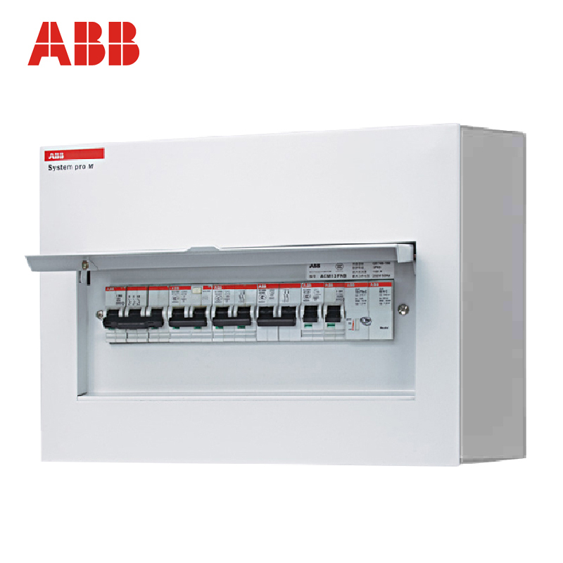 ABB布线箱ACM-13-SNB 【ABB官方旗舰店】ABB强电箱/abb配电箱/13回路强电箱/ACM-13-SNB【金属明装空箱】【价格 ...