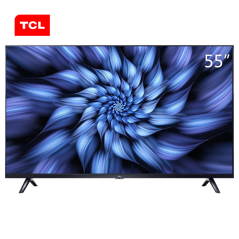 TCL 官方旗舰 55V2 (55英寸) 吋 30核AI人工智能 纤薄4K超清HDR(银河灰) 液晶平板电视机参数配置_规格_性能_功能-苏宁易购