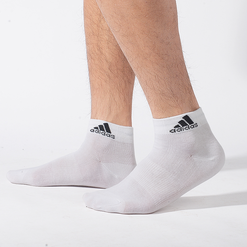 阿迪达斯(adidas)运动袜AA2285 Adidas阿迪达斯男袜2019夏季新款三双装女袜运动袜舒适保暖袜子训练袜AA2285【价格 图片 ...