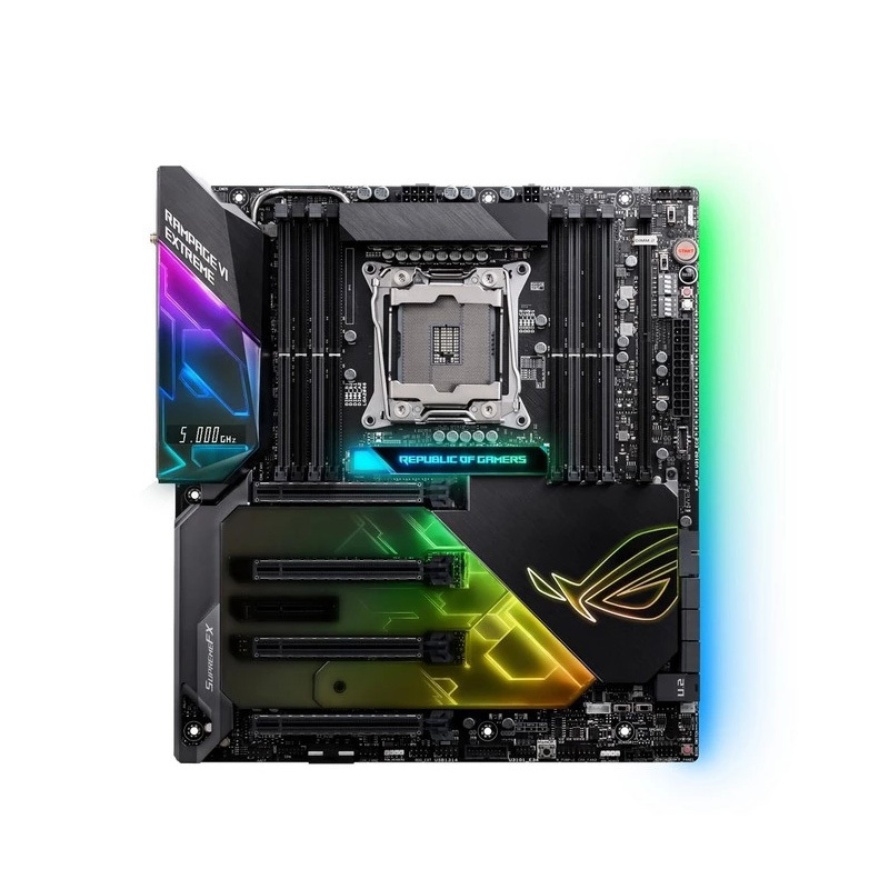 ASUS/华硕 ROG RAMPAGE VI EXTREME R6E OMEGA X299 ROG-R6E支持 7900X 7980XE X299 LGA2066 INTEL平台参数配置_规格 ...