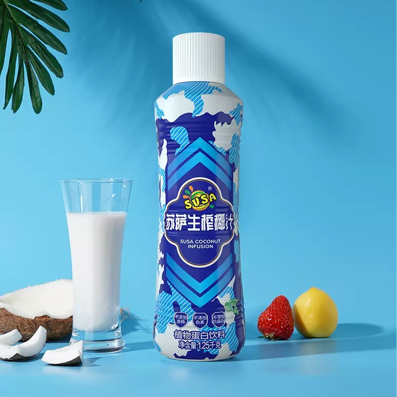 苏萨SUSA 生榨椰子汁 椰奶 1.25L×6瓶整箱装 植物蛋白饮料报价_参数_图片_视频_怎么样_问答-苏宁易购