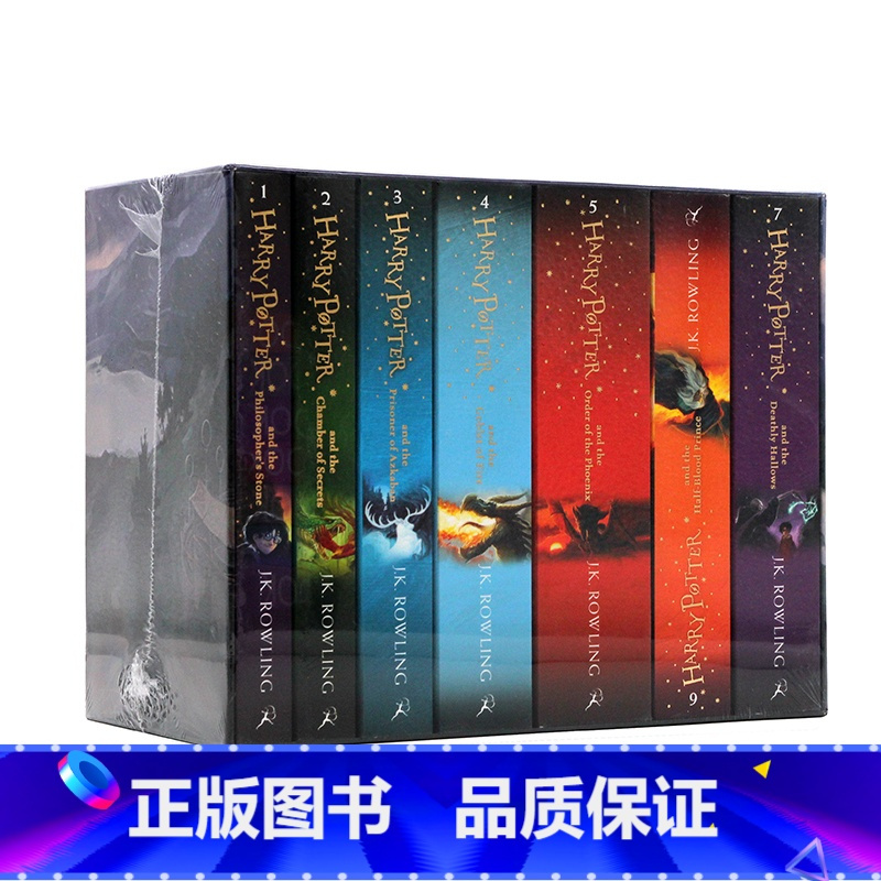 正版】英文原版 2022特别版哈利波特Harry Potter1-7全套英文全集Complete Collectit正》J.著【摘要 书评 ...