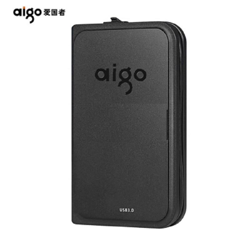 爱国者(aigo)HD806 1TB USB3.0 黑色移动硬盘 机线一体 防震抗摔视频介绍_爱国者(aigo)HD806 1TB USB3 ...
