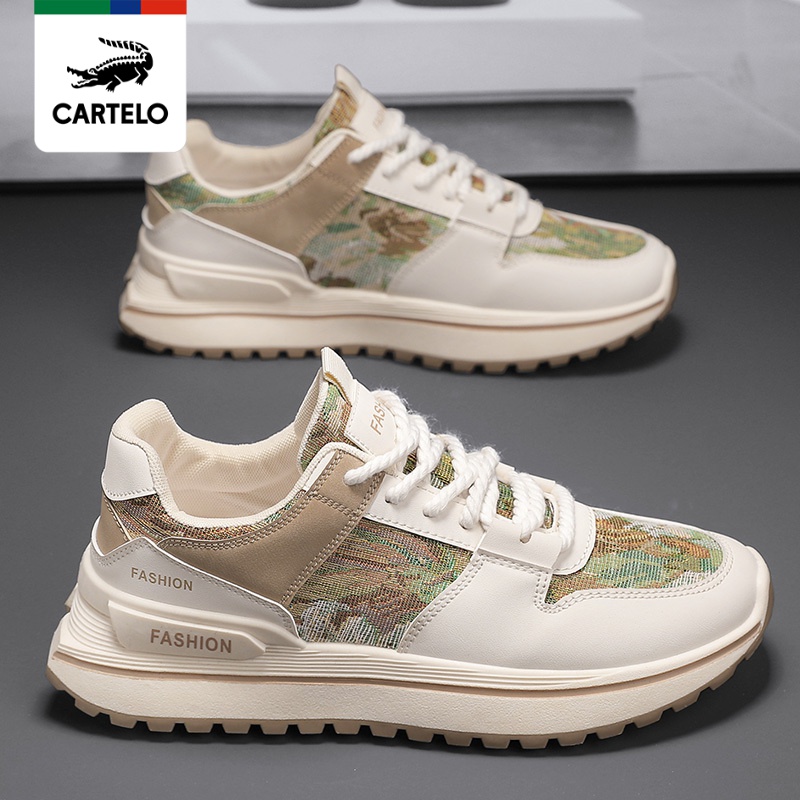[线下专柜同款]卡帝乐鳄鱼(CARTELO)新款男士休闲鞋板鞋阿甘鞋男鞋报价_参数_图片_视频_怎么样_问答-苏宁易购