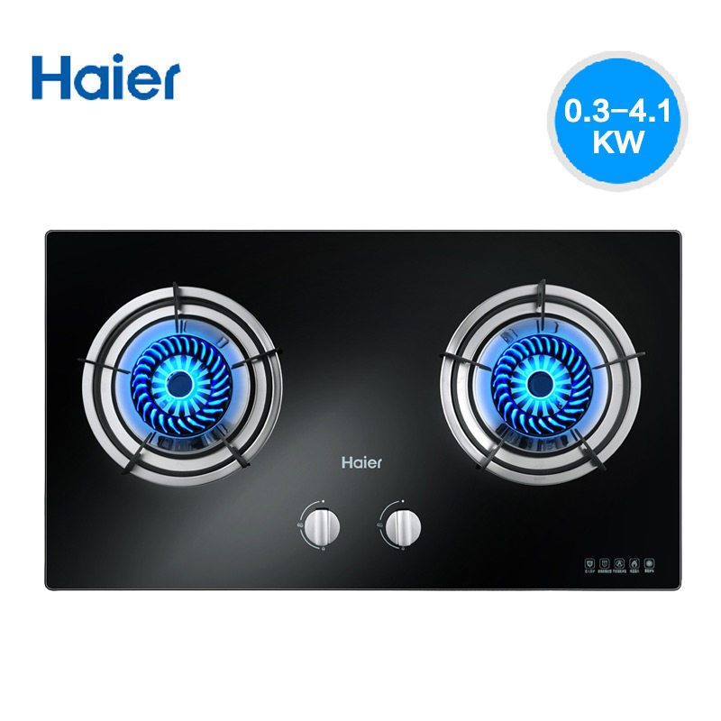 海尔(Haier)燃气灶JZT-QE636B(12T) 海尔燃气灶台式灶双灶家用灶台猛火灶炉灶天然气灶液化气灶 JZT-QE636B(12T)【价格 图片 品牌 报价】-苏宁易购海尔统帅官方旗舰店