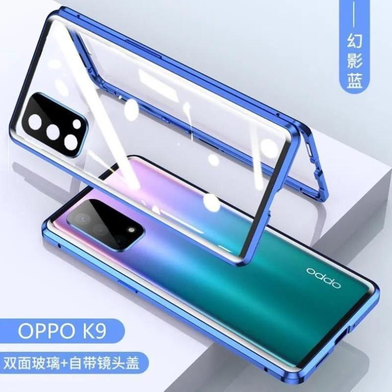 OPPOk9手机壳万磁王双面玻璃全包防摔保护套K9金属边框磁吸男女壳 oppo K9 普通款[黑色]不防摔-无镜头视频介绍_OPPOk9手机壳万磁王双面玻璃全包防摔保护套K9金属边框磁吸男女壳 ...