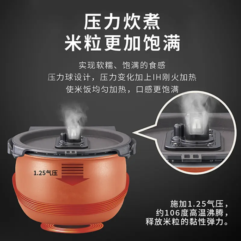 虎牌电饭煲JPM-S10C日本智能压力IH土锅涂层电饭煲3L家用3-4人 白色报价_参数_图片_视频_怎么样_问答-苏宁易购
