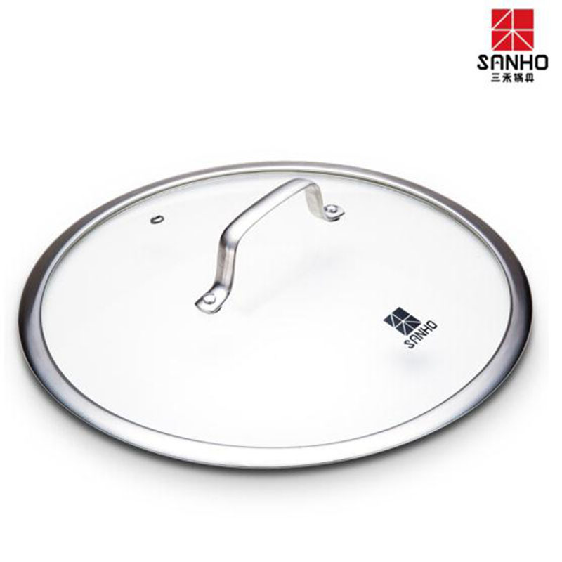 三禾(sanho)炒锅 32cm不粘锅无烟不锈钢炒菜锅燃气电磁炉通用锅具赠硅胶铲 太极聚温钢CGF3001-3 中餐厅同报价_参数_图片_视频 ...