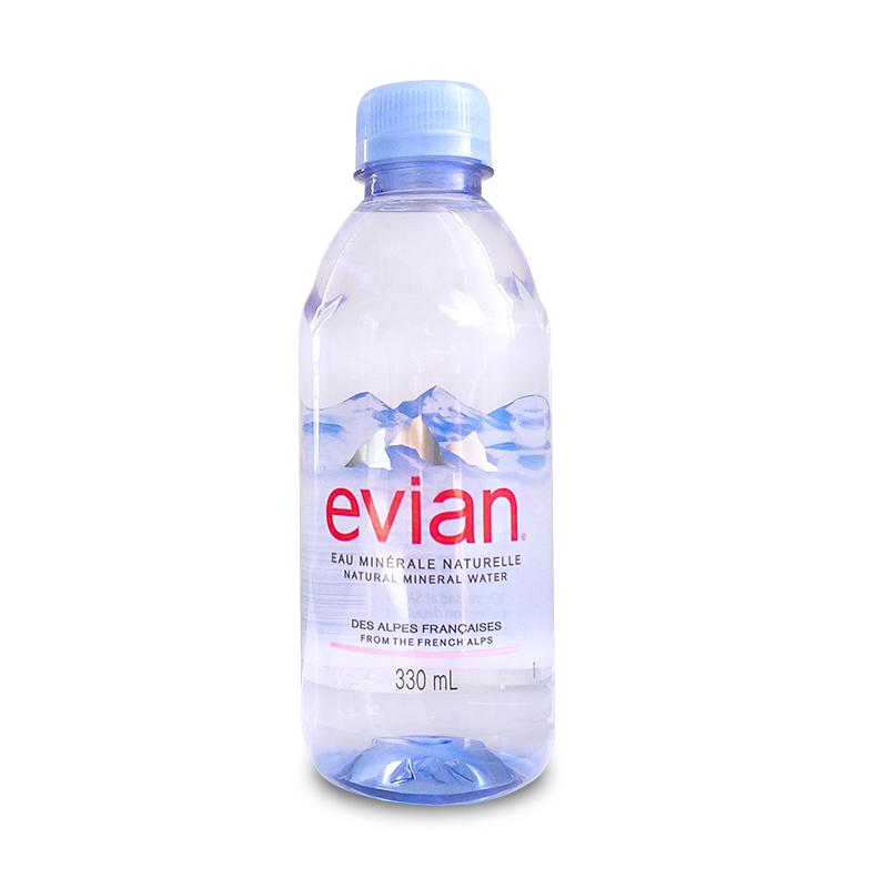 依云（Evian） 天然矿泉水 新包装 330ml*24瓶 整箱 原装版 英文瓶身 法国进口报价_参数_图片_视频_怎么样_问答-苏宁易购