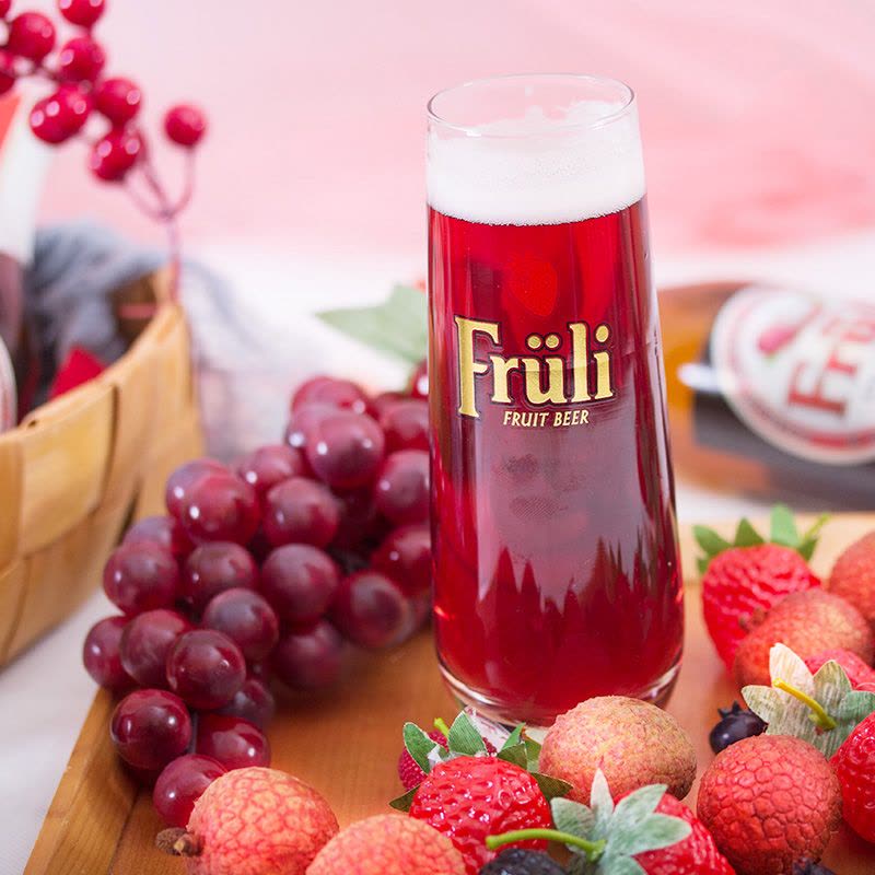 比利时芙力荔枝啤酒进口精酿Fruli诱惑水果330ml*6瓶【价格 图片 品牌 报价】-苏宁易购