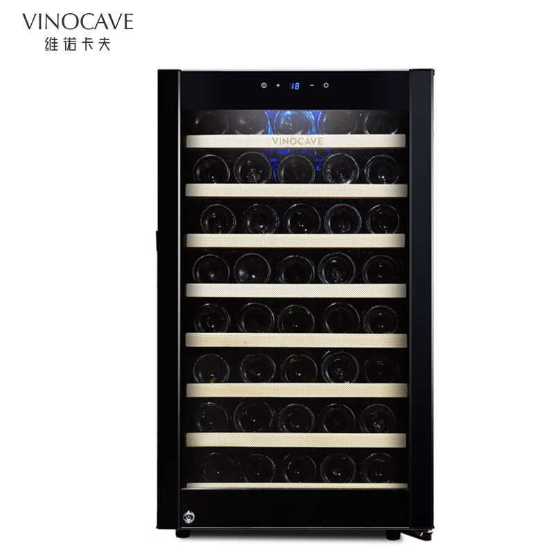 Vinocave/维诺卡夫 CWC-120A 酒柜52支装侧开门压缩机酒柜恒温红酒柜家用冰吧冷藏柜视频介绍_Vinocave/维诺卡夫 CWC ...