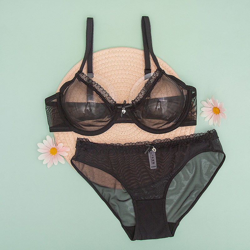 全透明胸罩性感迷人超薄网纱裸胸内衣文胸大胸显小[单件/套装] 黑色[单件] 32A/70A(S)报价_参数_图片_视频_怎么样_问答-苏宁易购