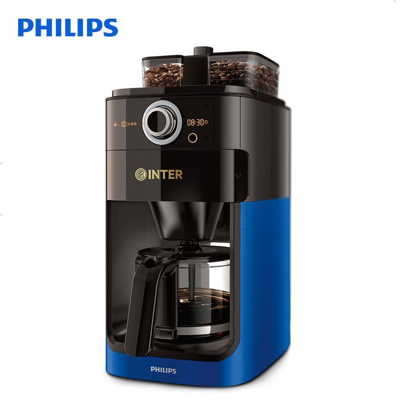 飞利浦(Philips)咖啡机HD7762/55 飞利浦（Philips）咖啡机 HD7762/55 家用 全自动浓缩滴漏式 咖啡机 豆粉两用 ...