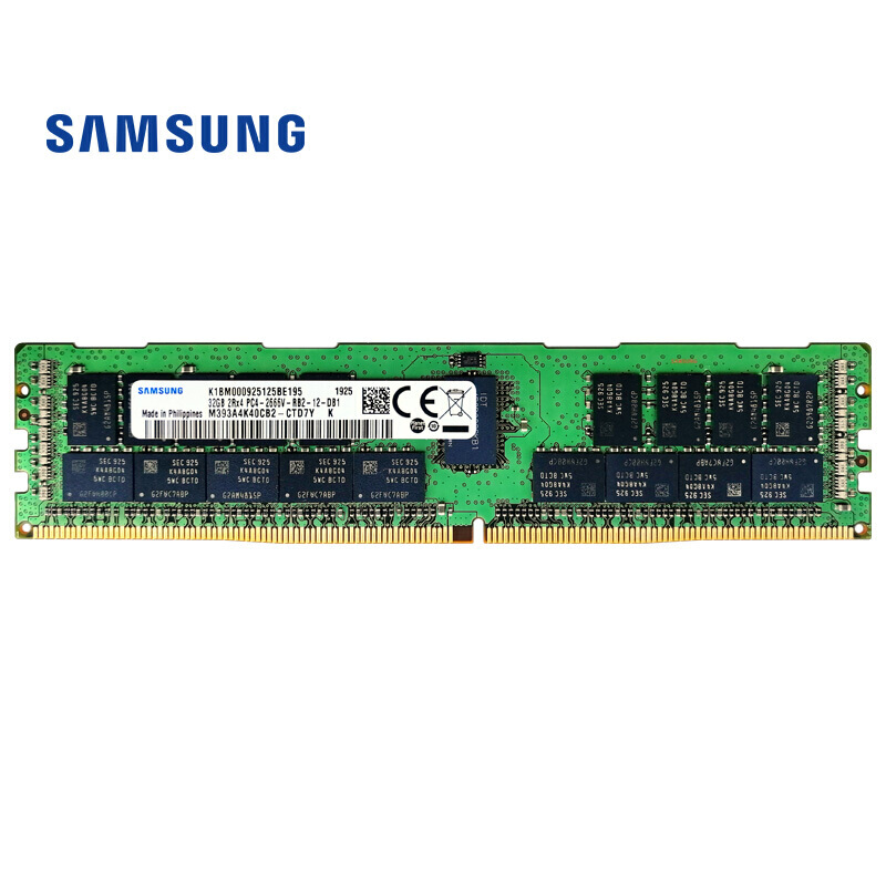 三星 SAMSUNG 服务器内存 64G DDR4 RECC 2R×4 2933频率 M393A8G40MB2-CVF参数配置_规格_性能 ...