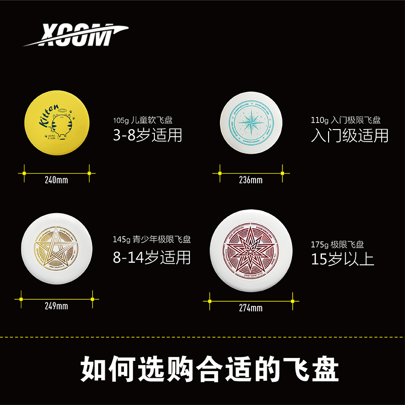 XCOM艾克极限飞盘错印推广飞盘团建拓展户外运动儿童飞盘特价飞盘 175g错印推广飞盘(颜色图案随机发货)报价_参数_图片_视频_怎么样_问答-苏宁易购