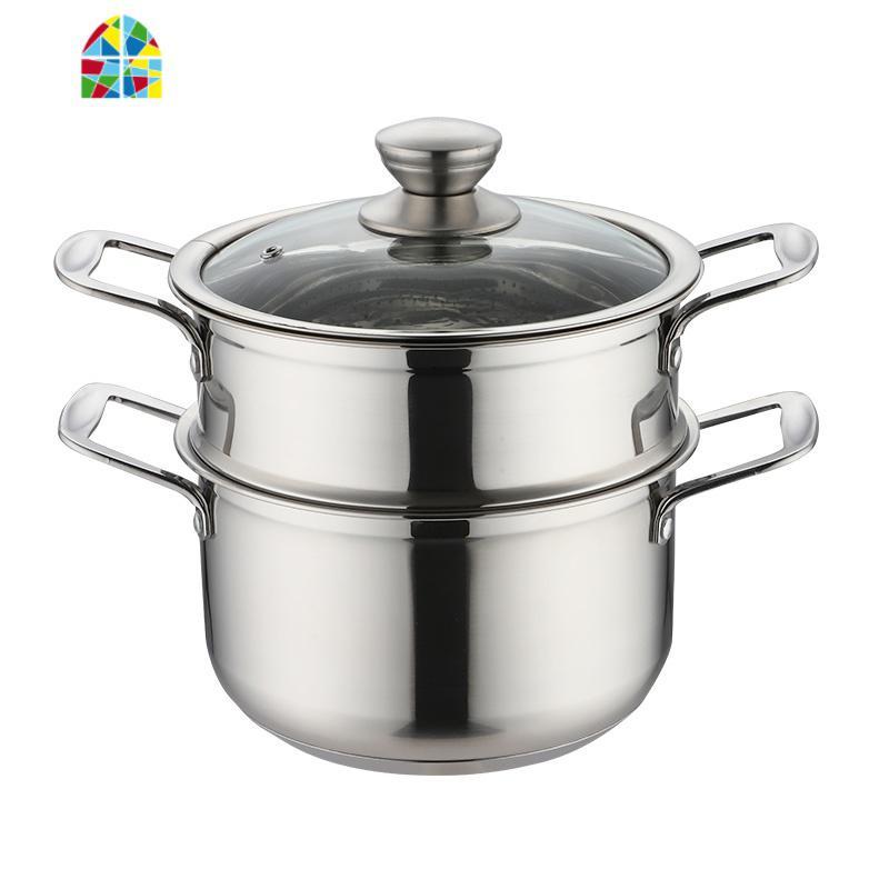 304不锈钢锅汤锅家用加厚复底小煮锅煲一人锅 电磁炉用锅具 FENGHOU 正304加厚24cm[外径]报价_参数_图片_视频_怎么样_问答-苏宁易购
