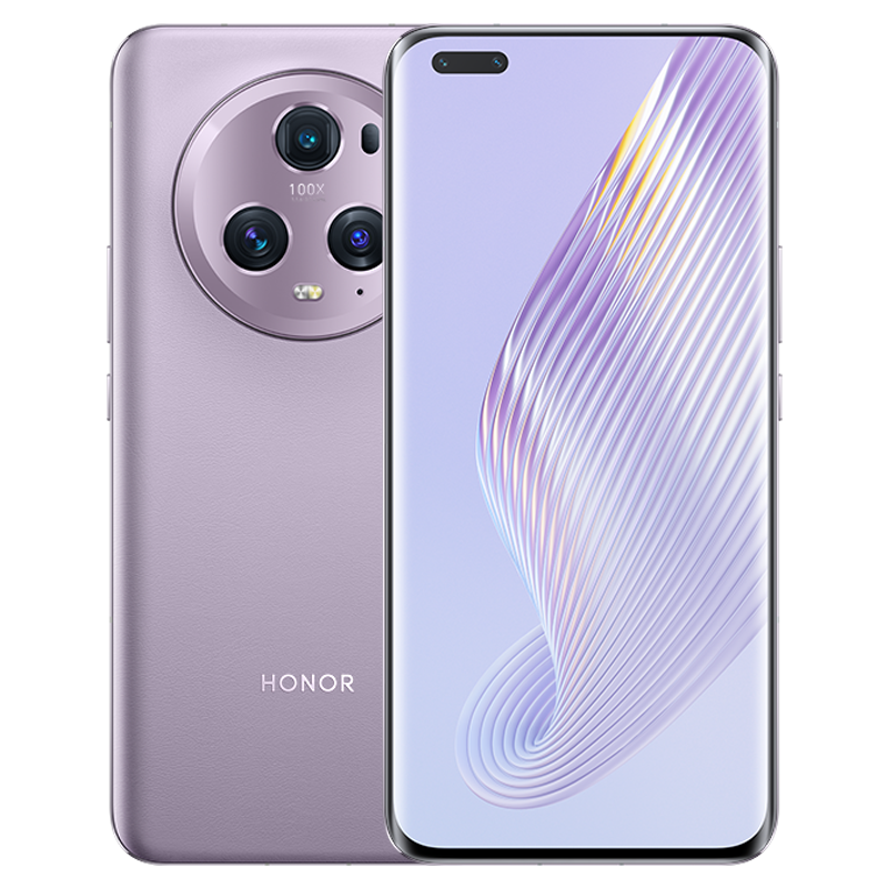 荣耀(honor)手机荣耀Magic5 Pro 荣耀Magic5 Pro 16GB+512GB 珊瑚紫 流线四曲屏 IP68级防尘抗水 超感光多维广角主摄 Magic-Log电影影调 第二代骁 ...