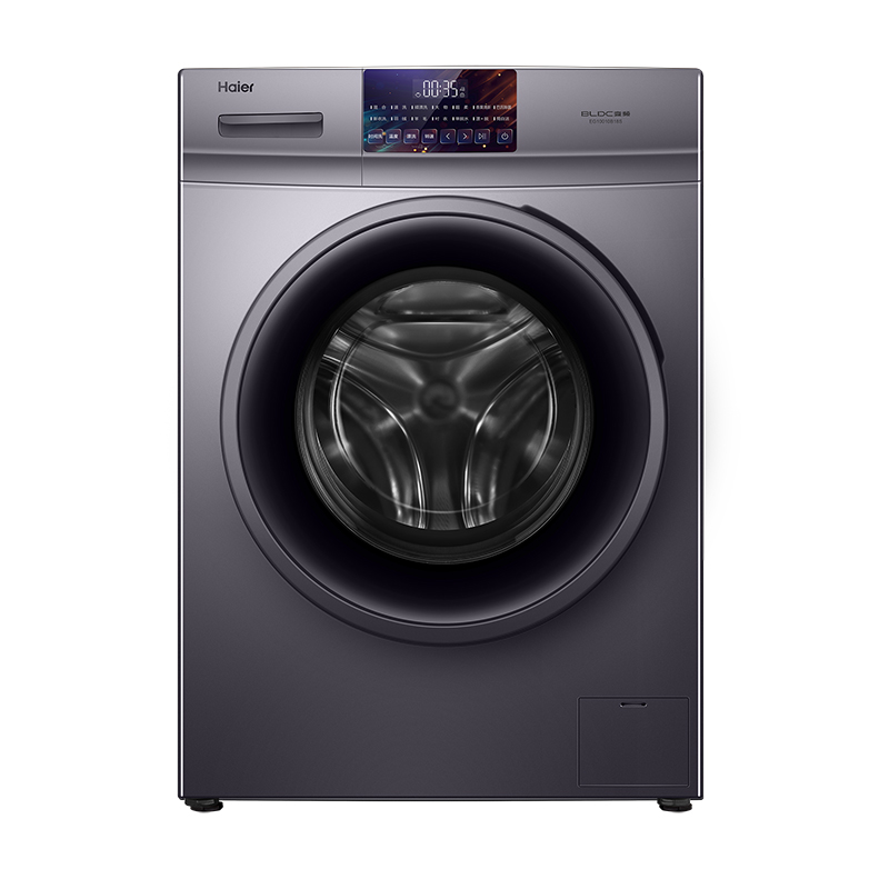 海尔(Haier) 10KG 大容量 变频 全自动 滚筒洗衣机 除菌除螨 自清洁 一级能效EG10010B18S参数配置_规格_性能_功能-苏宁易购