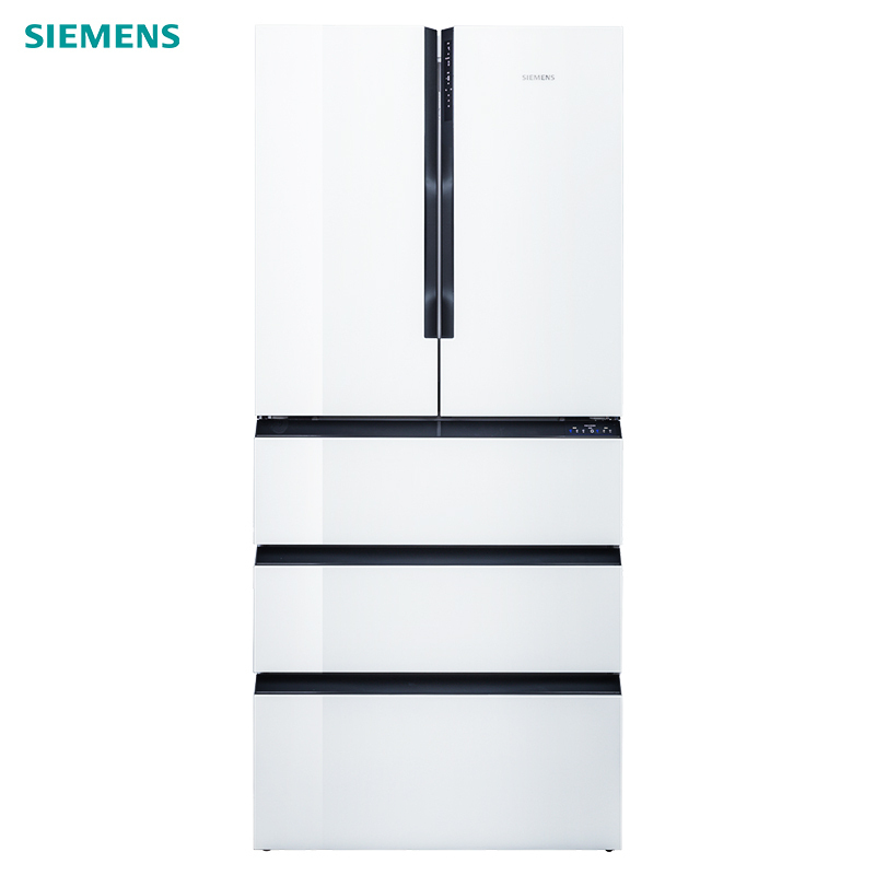 西门子(SIEMENS)BCD-491W(KF86NAA21C) 491升 多门冰箱 零度保鲜 玻璃面板 WIFI智控视频介绍_西门子 ...