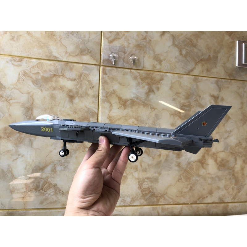 F35 歼J20 J31 J15飞机模型积木玩具F22 B2空警2000运20武直1 0108F117隐身轰炸机209粒报价_参数_图片_视频_怎么样_问答-苏宁易购