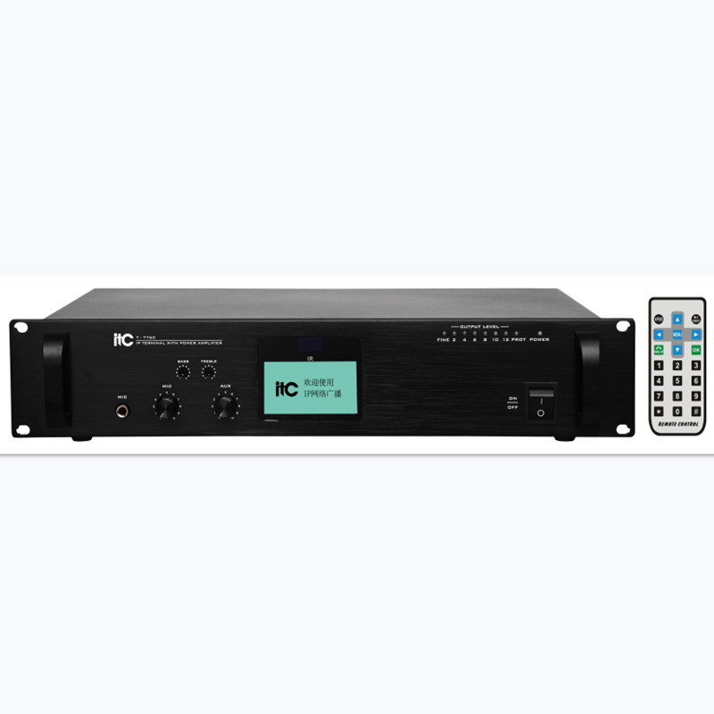 ITC ST-77120 IP网络终端功放 数字广播系统 会议扩声系统参数配置_规格_性能_功能-苏宁易购