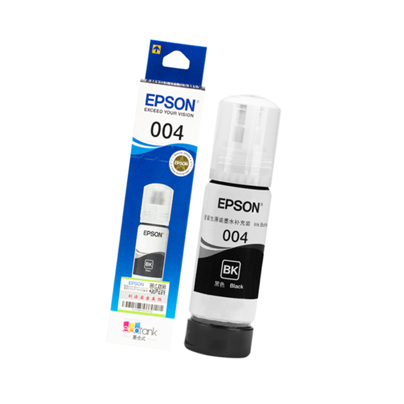 爱普生(EPSON) 004 黑色墨水 适用机型L111X/L310X/L311X/L315X/L316X 单个装报价_参数_图片_视频_怎么 ...