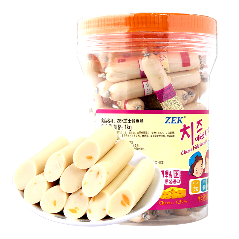 韩国进口 ZEK芝士鳕鱼肠1kg 儿童零食 休闲食品进口零食视频介绍_韩国进口 ZEK芝士鳕鱼肠1kg 儿童零食 休闲食品进口零食功能演示视频-苏宁易购
