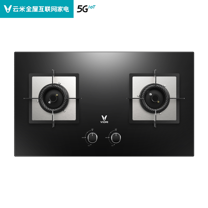 云米(VIOMI)燃气灶JZT-VG209 4.5KW爆炒大火力 直旋猛火 黑金面板 童锁保护 全进风台嵌两用灶具天然气视频介绍_云米(VIOMI)燃气灶JZT-VG209 4.5KW爆炒大 ...