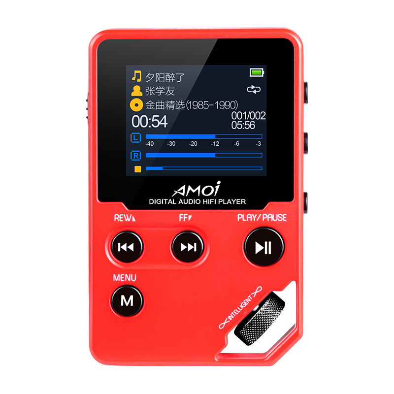 夏新(AMOI) MP3播放器 C10 8G 热情红 发烧级高清无损音质hifi播放器 迷你便携式随身听 音乐播放器视频介绍_夏新(AMOI) MP3播放器 C10 8G 热情红 发烧级高清无 ...