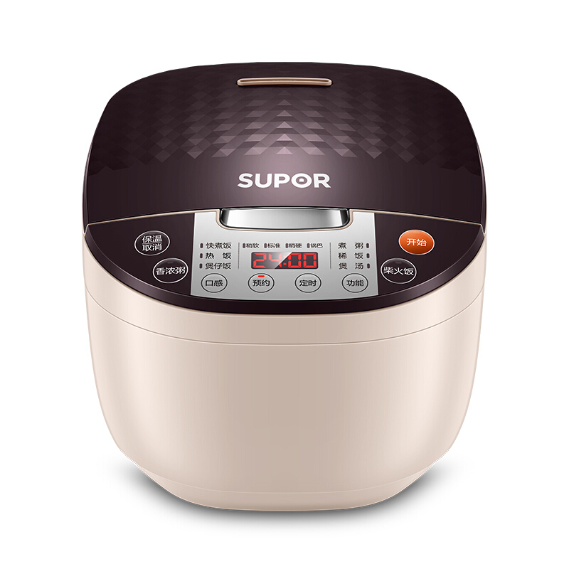 苏 泊 尔(SUPOR) 4L 智能电饭煲SF40FC82 紫咖色视频介绍_苏 泊 尔(SUPOR) 4L 智能电饭煲SF40FC82 紫咖色功能演示视频-苏宁易购