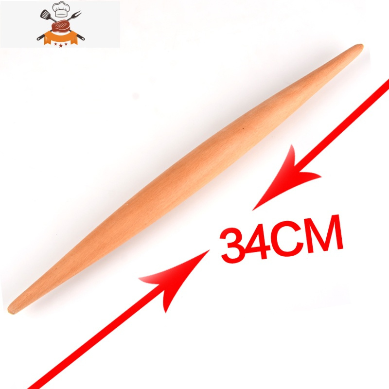 榉木擀面杖烘焙工具大小号实木两头尖擀面棒饺子皮家用压面棍 敬平 尖头34cm直径2.8cm报价_参数_图片_视频_怎么样_问答-苏宁易购