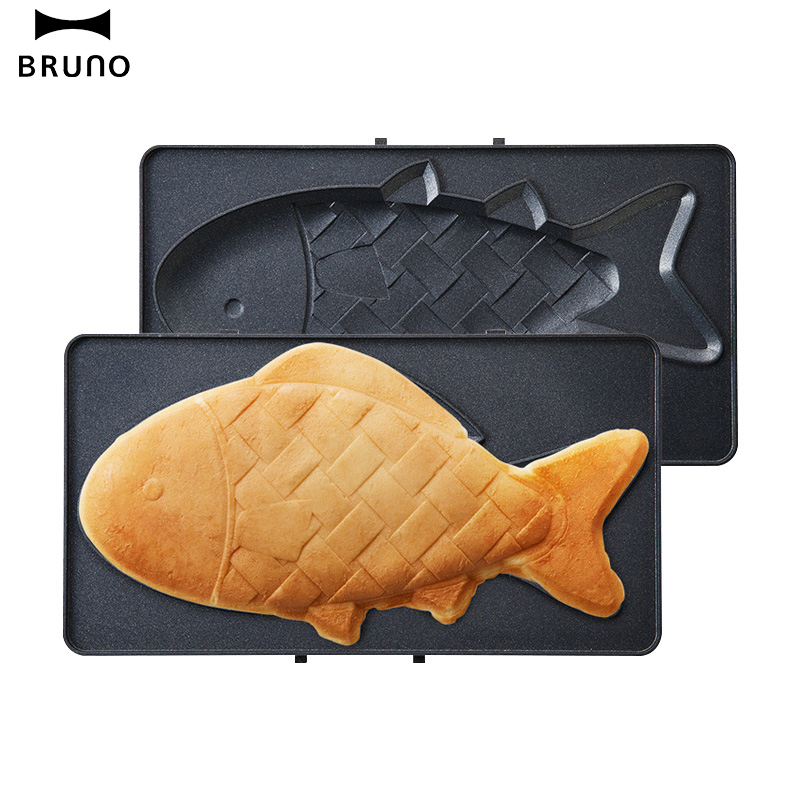 日本BRUNO 鲷鱼烧烤盘plus BOE044-FISH 轻食机配件蛋糕盘烤盘报价_参数_图片_视频_怎么样_问答-苏宁易购