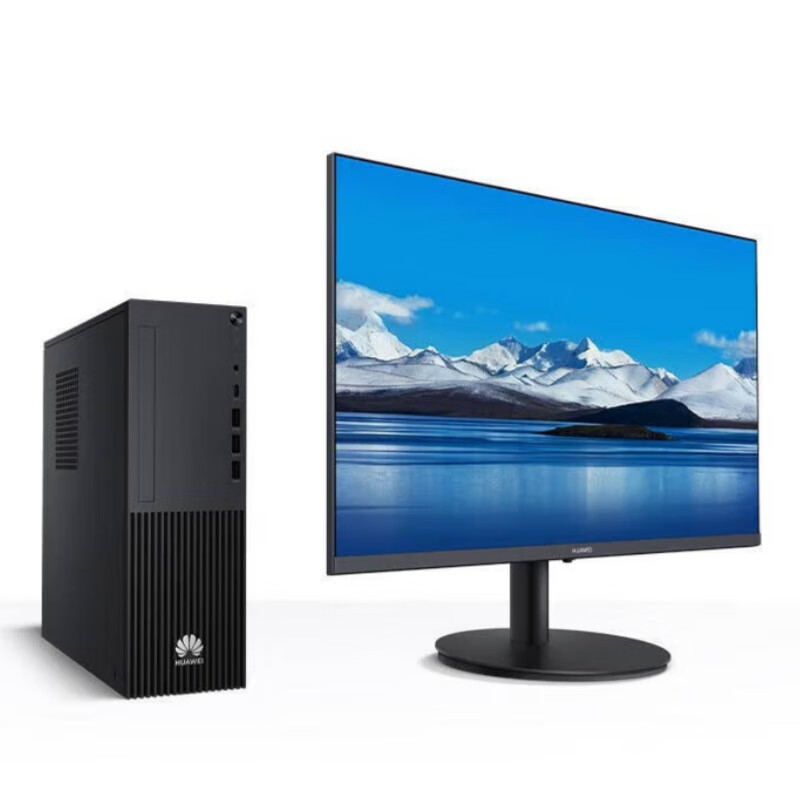 华为擎云W585X 麒麟9000C/8G/256G/无WIFI/无光驱/黑/23.8参数配置_规格_性能_功能-苏宁易购