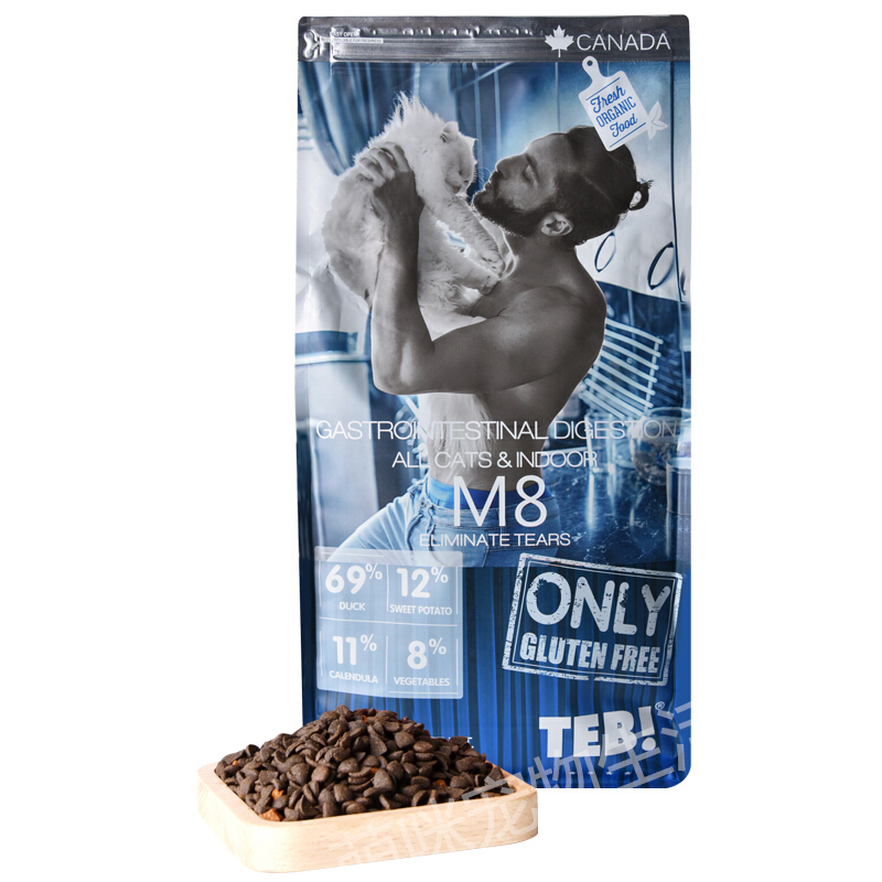TEB!汤恩贝猫粮M8全猫种成猫幼猫通用猫干粮4.4磅2kg视频介绍_TEB!汤恩贝猫粮M8全猫种成猫幼猫通用猫干粮4.4磅2kg功能演示视频-苏宁易购