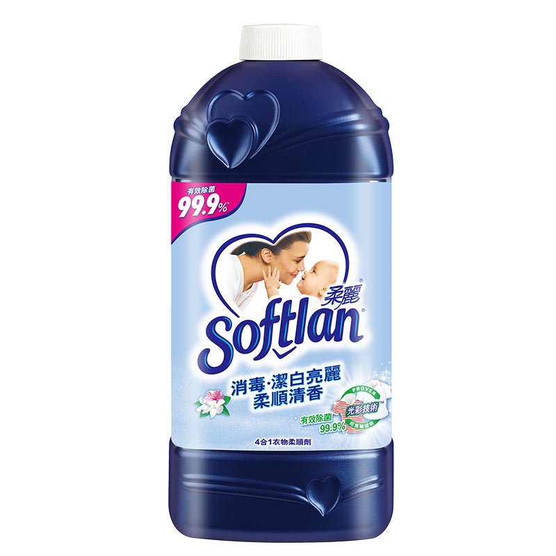 柔麗Softlan - 消毒潔白亮麗柔順清香衣物柔順劑-2L 補充裝 | 香港蘇寧 SUNING