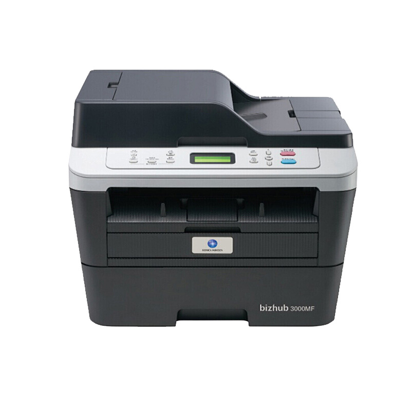 柯尼卡美能达(KONICA MINOLTA) bizhub 3000MF A4黑白激光一体机 打印扫描参数配置_规格_性能_功能-苏宁易购