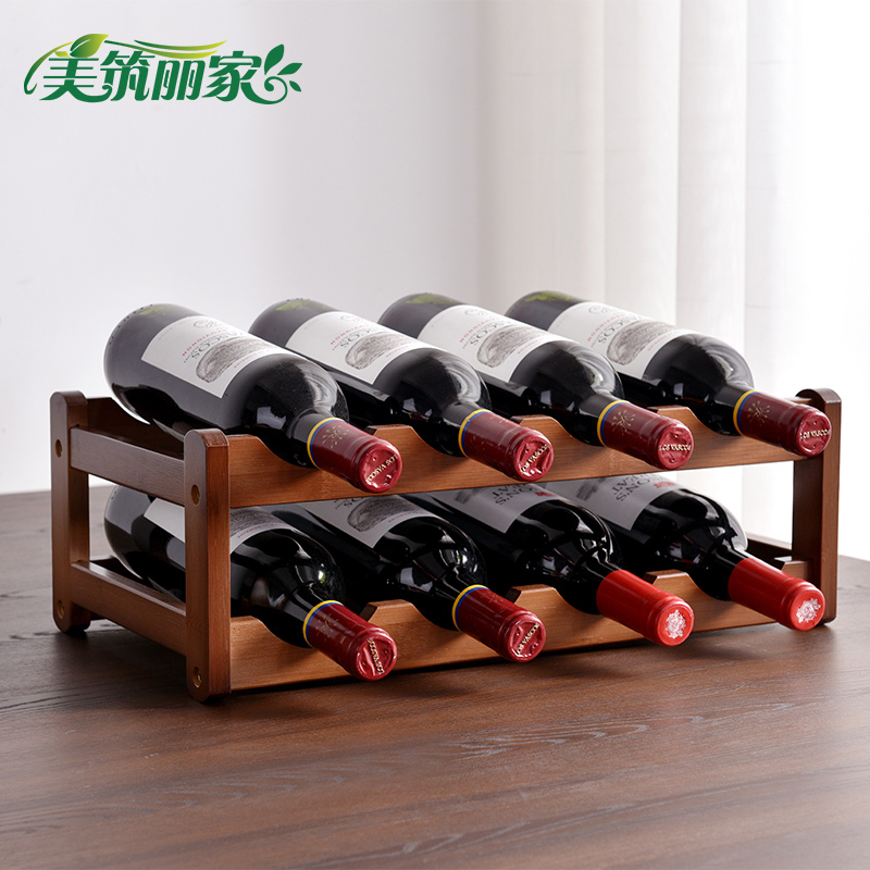 红酒架摆件葡萄酒架子实木家用小型现代简约酒柜红酒格子吧台多层视频介绍_红酒架摆件葡萄酒架子实木家用小型现代简约酒柜红酒格子吧台多层功能演示视频 ...