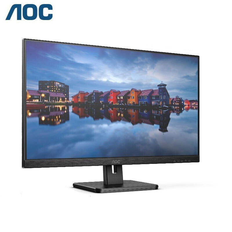 冠捷AOC 电脑显示器 24E2HM/WW 23.8英寸 全高清VA屏 低蓝光 窄边框 可壁挂(台)参数配置_规格_性能_功能-苏宁易购