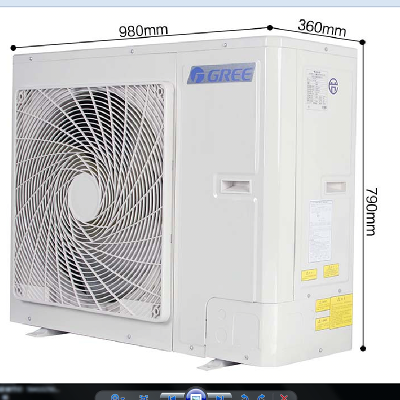 格力中央空调雅居系列外机GMV-H140WL/Fd 一拖四参数配置_规格_性能_功能-苏宁易购