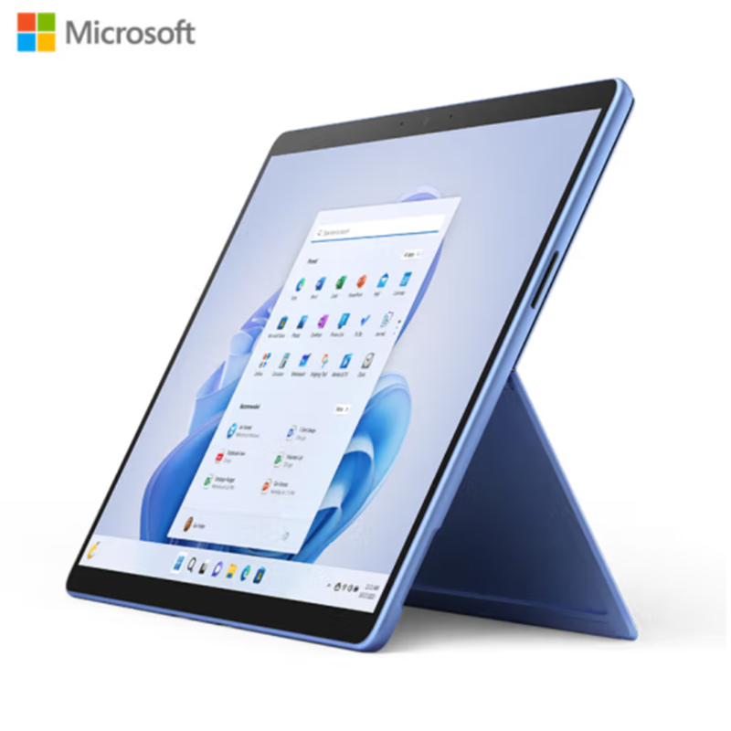 微软(Microsoft)Surface Pro9 12代i7 16G 256G 13英寸二合一平板电脑 宝石蓝 超窄边框触屏 轻薄本笔记本 ...