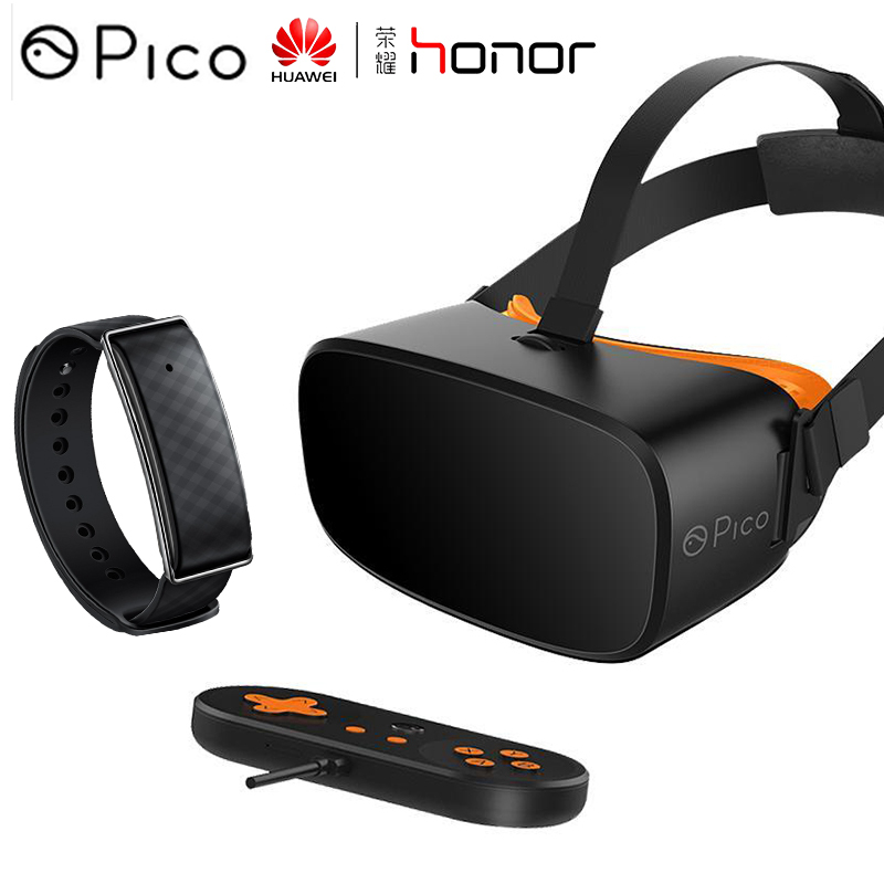【智能手环】 Pico Neo VR一体机黑色标准版 VR一体机 虚拟现实 智能眼镜 VR头显(赠华为荣耀畅玩手环 A1 黑色)【价格 图片 ...