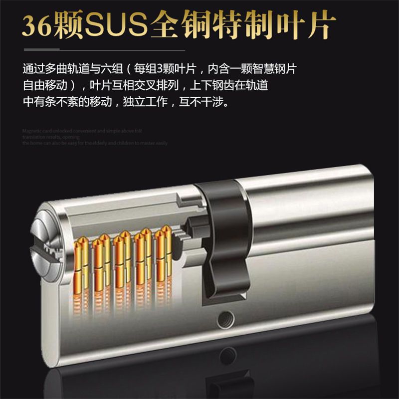 《超c级 D级子母珠锁芯 防盗门锁芯 通用型锁芯 步阳门锁芯 65中52DOE5》无著【摘要 书评 在线阅读】-苏宁易购图书