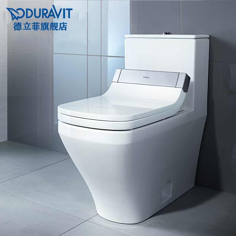 【德立菲(DURAVIT)坐便器215751+610200】 德国德立菲Duravit杜拉维特马桶 215751+610200智能盖 ...
