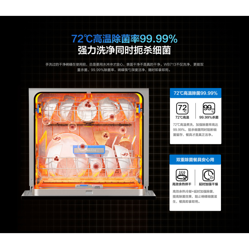 老板(ROBAM)洗碗机WB713报价_参数_图片_视频_怎么样_问答-苏宁易购