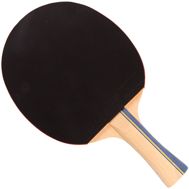 红双喜DHS乒乓球拍乒乓球成品拍E系列E-E202双面反胶重心居中攻守兼备横拍2星级乒乓球拍健身型初学学生入门训练拍套报价_参数_图片_视频_怎么样_问答-苏宁易购